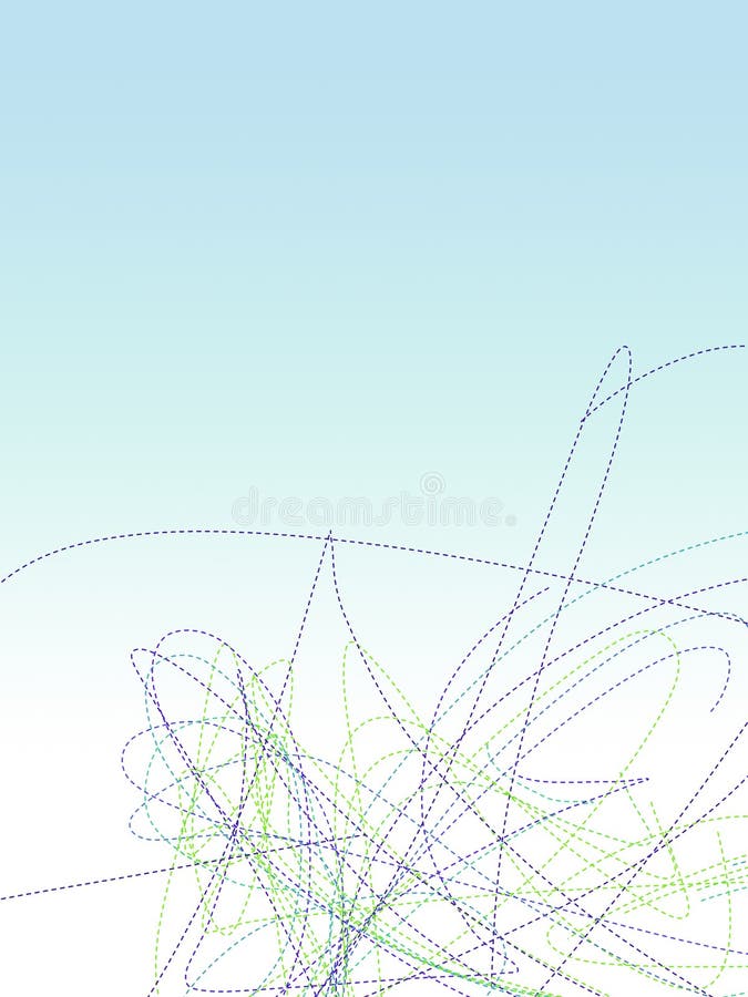 Dashed Line Multi Colored Spectrum Abstract Background Stock ...