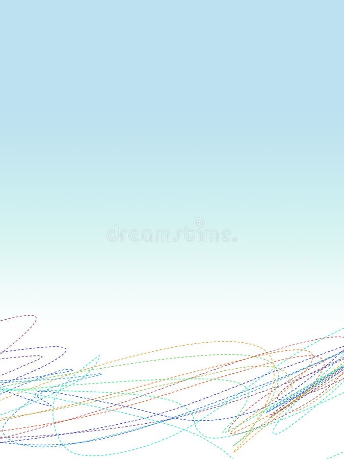 Dashed Line Multi Colored Spectrum Abstract Background Stock ...