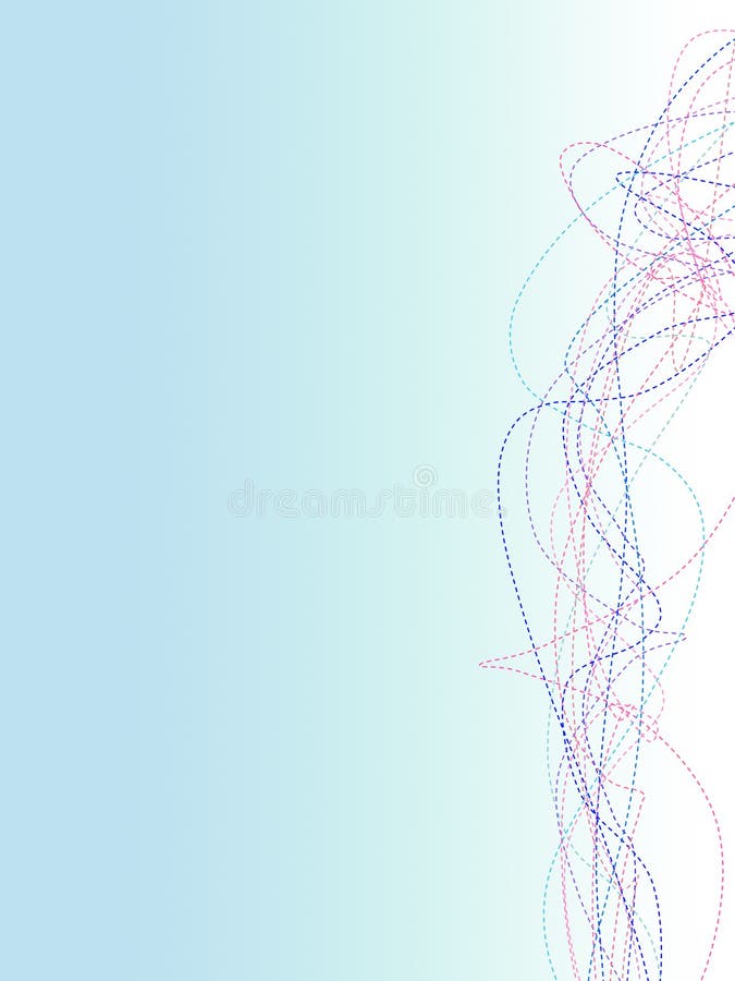 Dashed Line Multi Colored Spectrum Abstract Background Stock ...
