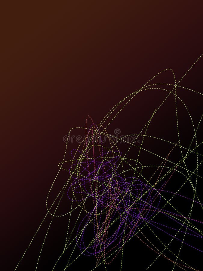 Dashed Line Multi Colored Spectrum Abstract Disco Party Background ...