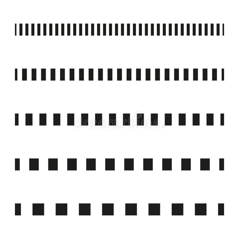 Dash Patterns Stock Illustrations – 1,439 Dash Patterns Stock ...