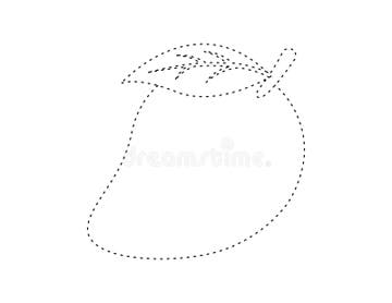 Mango Outline Stock Illustrations – 3,890 Mango Outline Stock ...