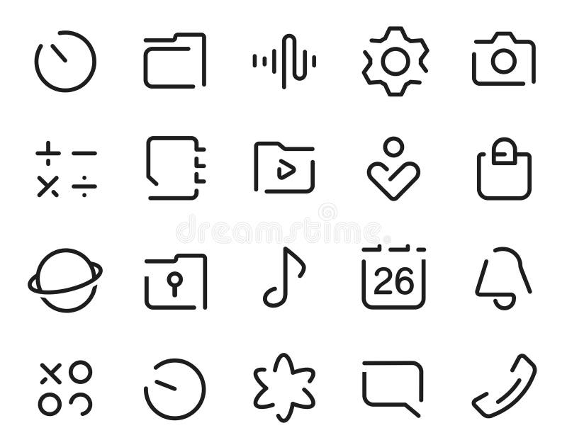 Dashed Outline Universal Smartphone Stock Illustrations – 1 Dashed ...