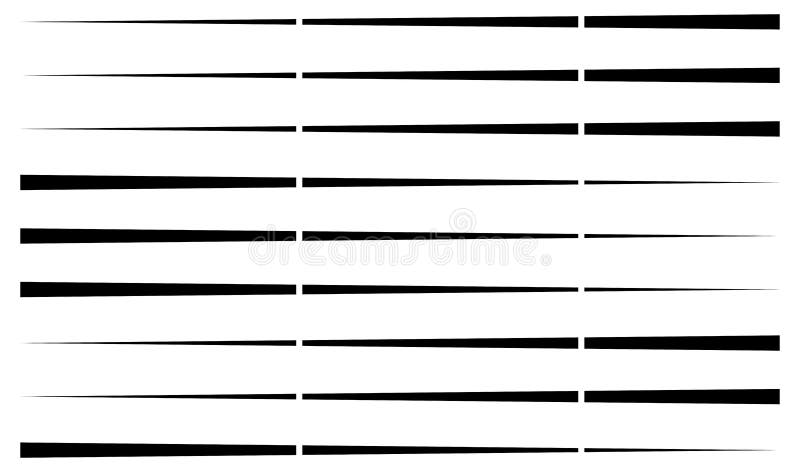 Dashed Random Straight Parallel Lines Geometric Element Stock Vector ...
