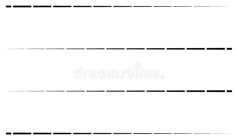 Dashed Random Straight Parallel Lines Geometric Element Stock Vector ...