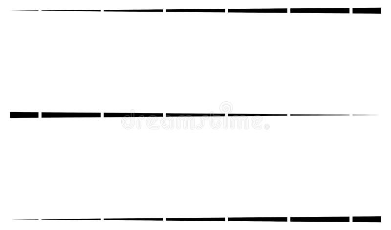 Dashed Random Straight Parallel Lines Geometric Element Stock Vector ...