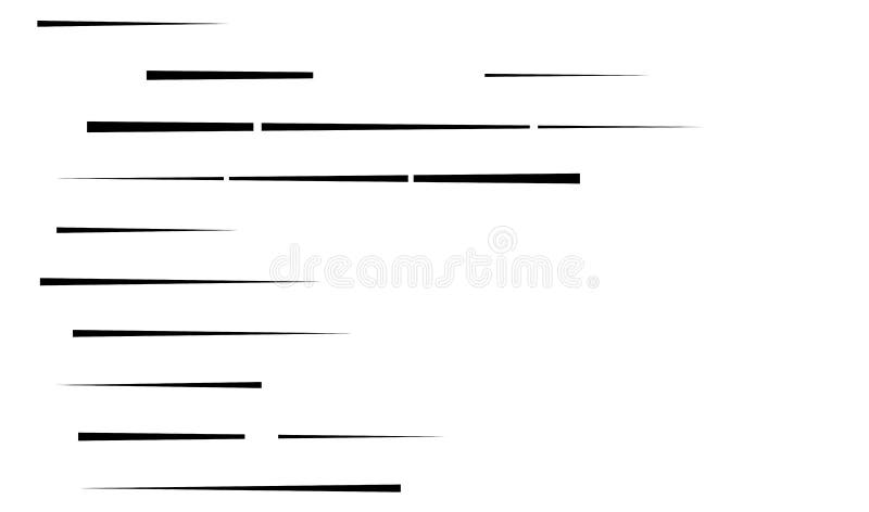 Dashed Random Straight Parallel Lines Geometric Element Stock Vector ...