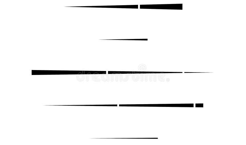 Dashed Random Straight Parallel Lines Geometric Element Stock Vector ...