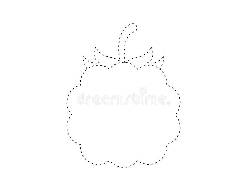 Raspberry Outline for Coloring Book Template, Raspberry for Kids ...