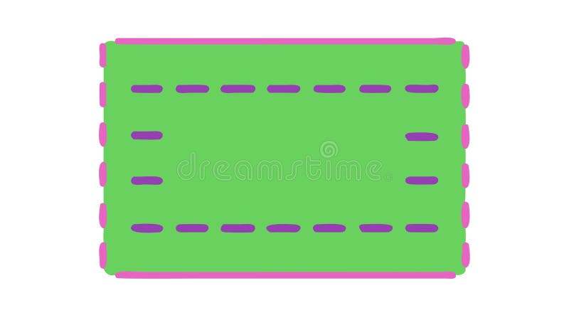 Dashed Rectangle Border Icon, Placeholder, Selection Area, Vector ...