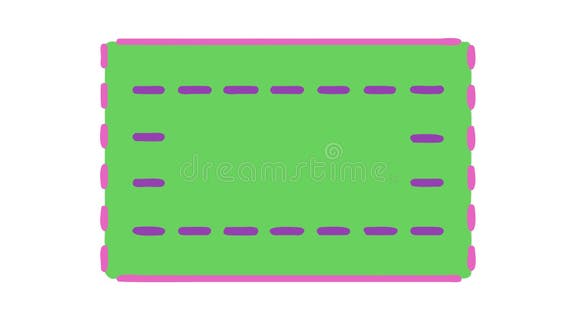 Dashed Rectangle Border Icon, Placeholder, Selection Area, Vector ...