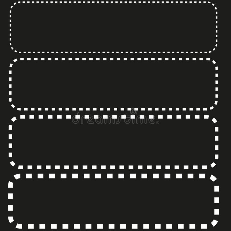 Dashed Rectangle Stock Illustrations – 2,278 Dashed Rectangle Stock ...