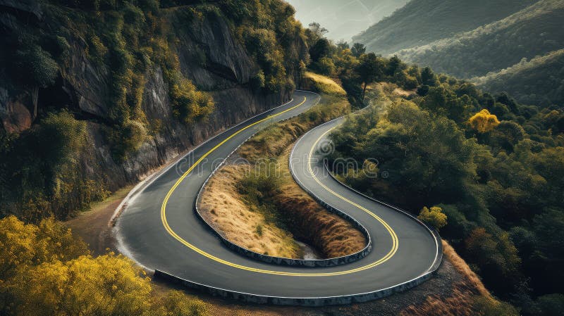 Dashed road markings stock image. Image of guidance - 361815467