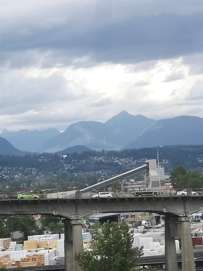 Dashing view BC stock image. Image of vancouver, cloudy - 164213591