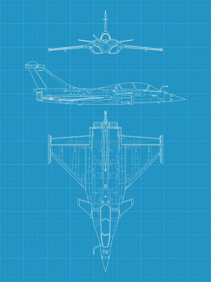Dassault Rafale illustration de vecteur. Illustration du cargaison ...