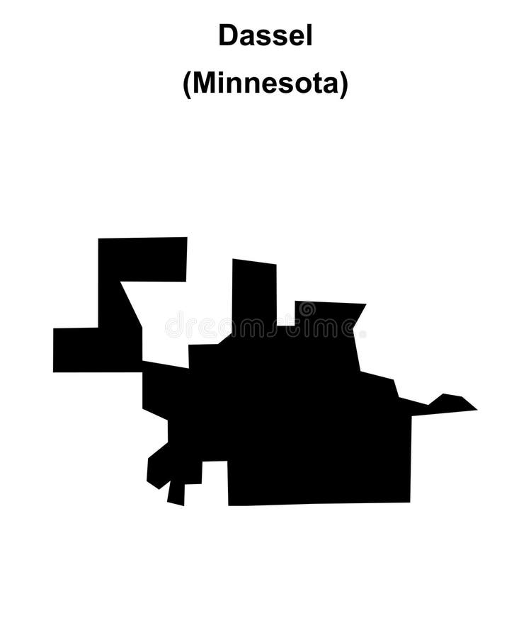 Dassel Outline Stock Illustrations – 15 Dassel Outline Stock ...