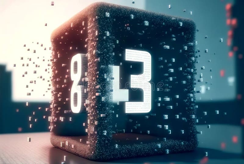 Data Abstract Concept With Clusters Particles And Objects Collected 3027