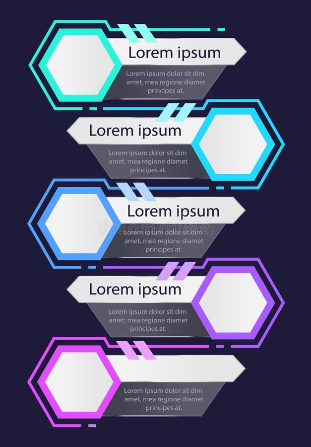 Data Access Control Infographic Chart Design Template Stock Vector ...