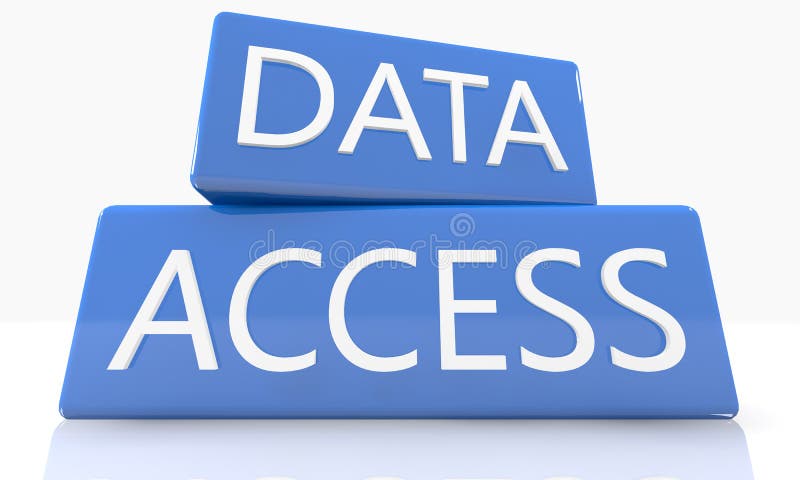 Data Access stock illustration. Illustration of network - 35724757