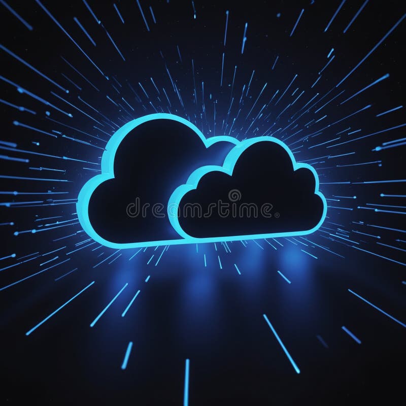 Data Access Data Upload and Download Data Computer Clouding Stock ...