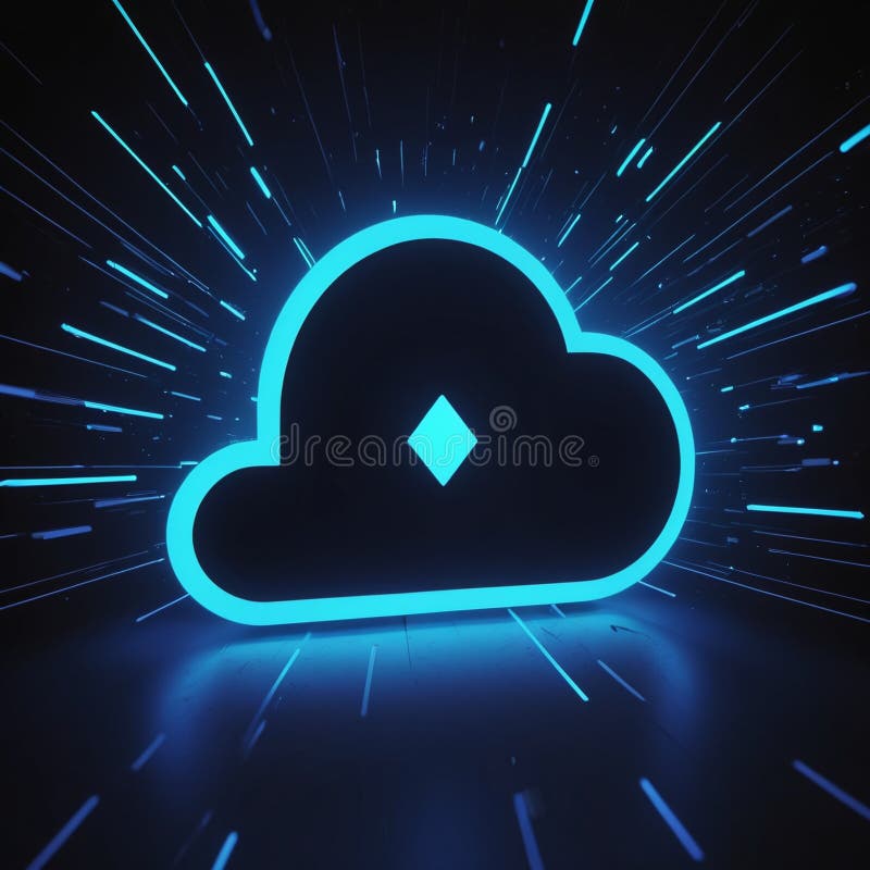 Data Access Data Upload and Download Data Computer Clouding Stock ...