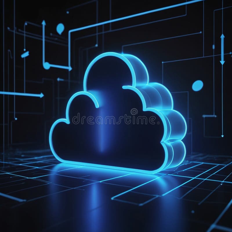 Data Access Data Upload and Download Data Computer Clouding Stock ...