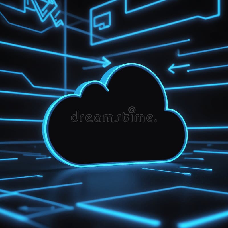 Data Access Data Upload and Download Data Computer Clouding Stock ...