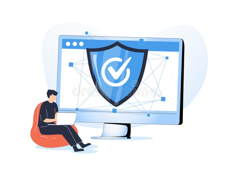 Cartoon Cybersecurity Stock Illustrations – 1,211 Cartoon Cybersecurity ...