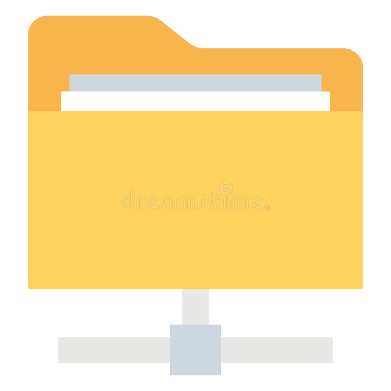 Data Access Isolated Vector Illustration Icon Editable Stock Vector ...