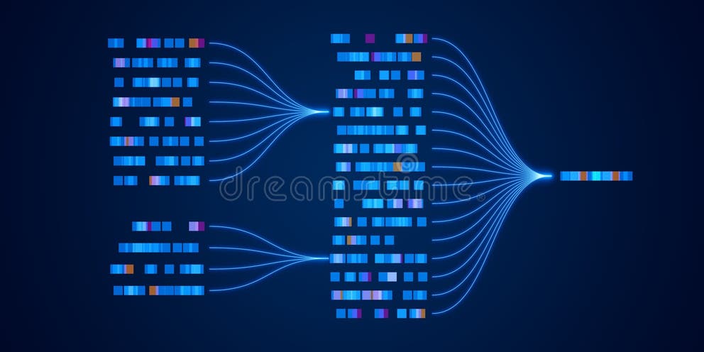 Data and AI Concept with Big Data, Neural Networks, and Machine ...