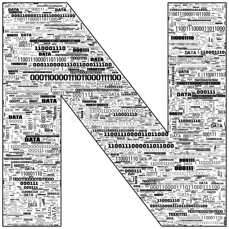 Data Alfabet Letters Pure White Background Stock Image - Image of ...