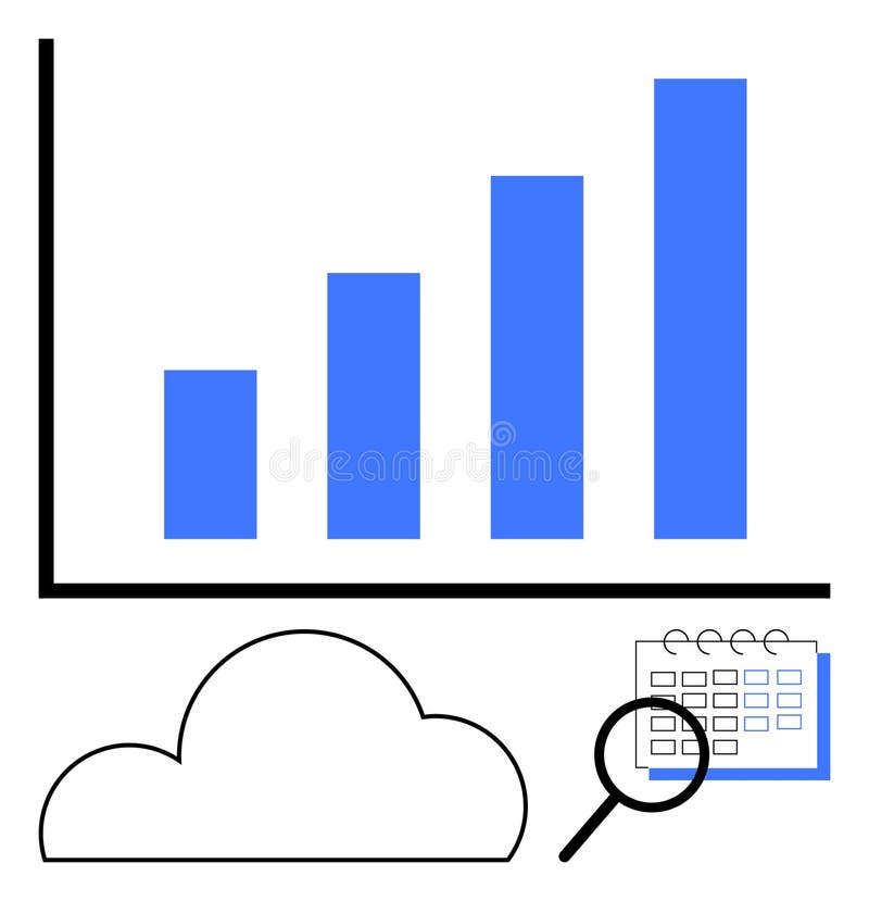 Data Analysis with Bar Graph, Cloud Storage, and Calendar for Strategic ...