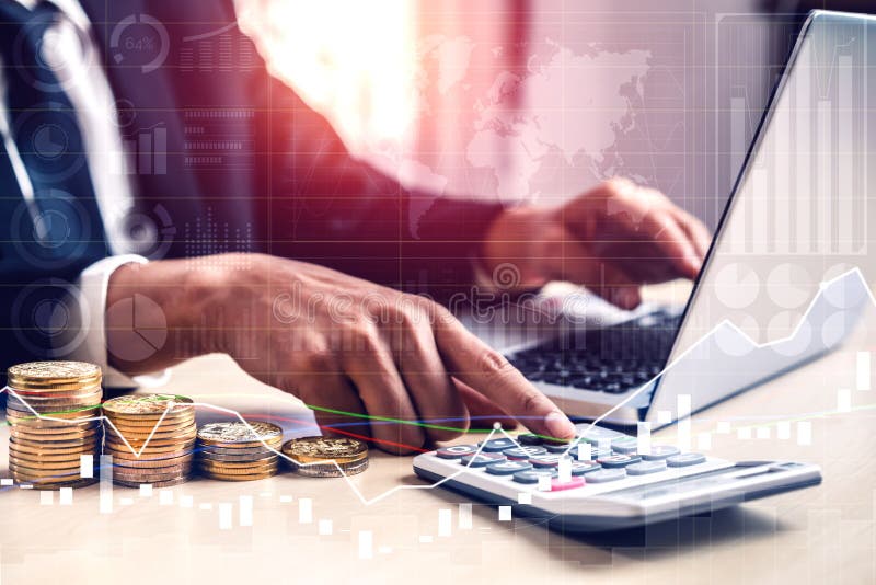 Data Analysis for Business and Finance Concept Stock Image - Image of ...