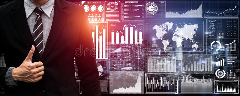 Data Analysis for Business and Finance Concept Stock Image - Image of ...