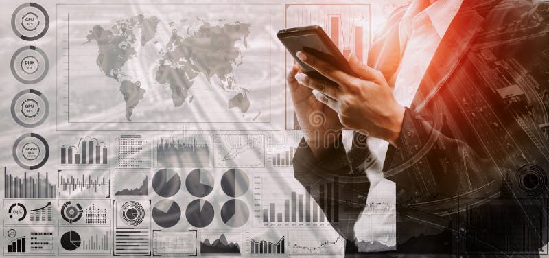 Data Analysis for Business and Finance Concept Stock Image - Image of ...