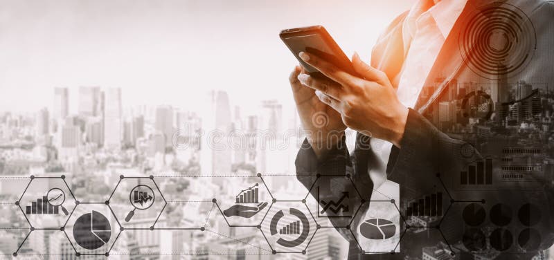 Data Analysis for Business and Finance Concept Stock Image - Image of ...