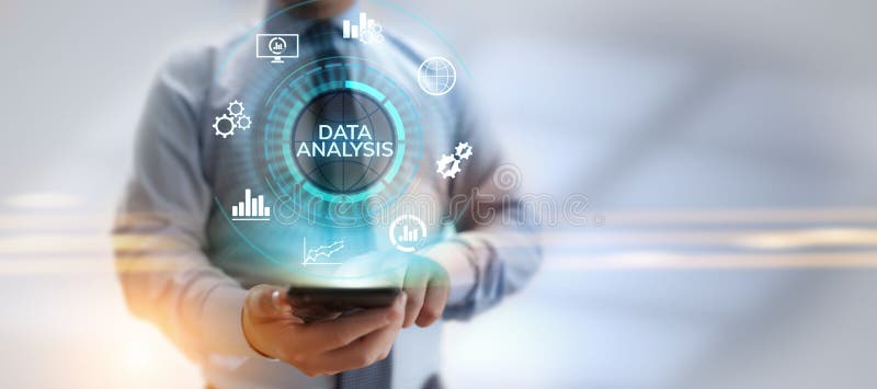 Data Analysis Business Intelligence Analytics Internet Technology Concept. Stock Photo - Image ...