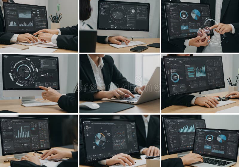 Data Analysis Business Intelligence Dashboard Software Analytics and Reporting for Growth ...