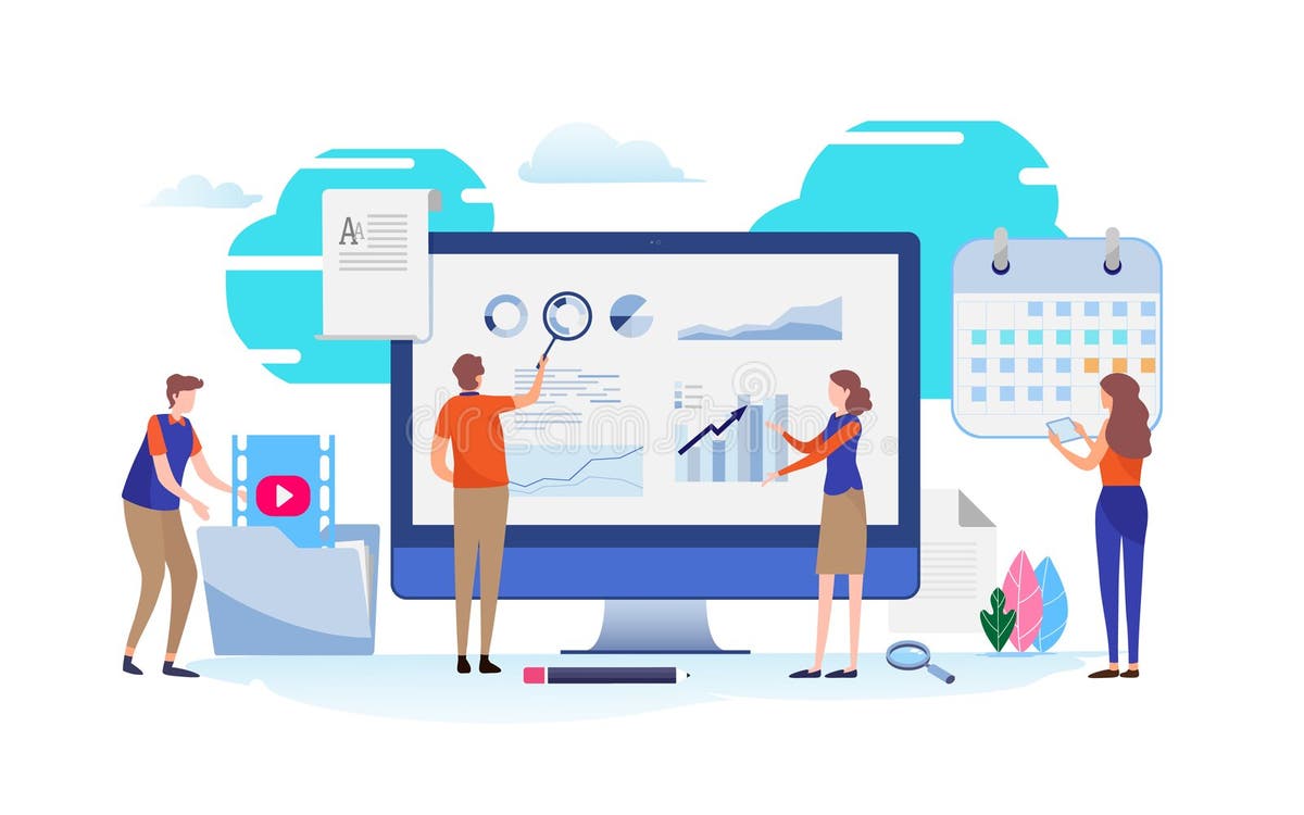 Business Marketing Plan Cartoon Stock Illustrations – 13,758 Business ...