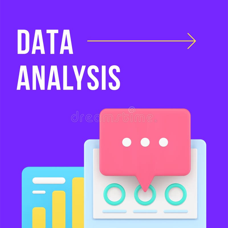 Data Analysis Business Statistic Information Social Media Post Design ...