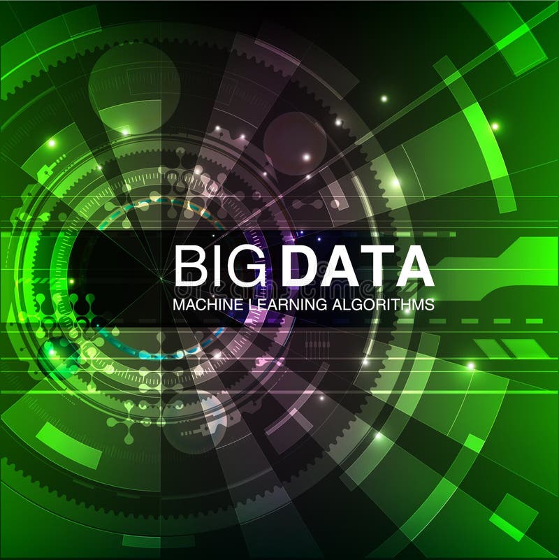 Data Analysis Colorful Illustration. Abstract Technology Concept ...