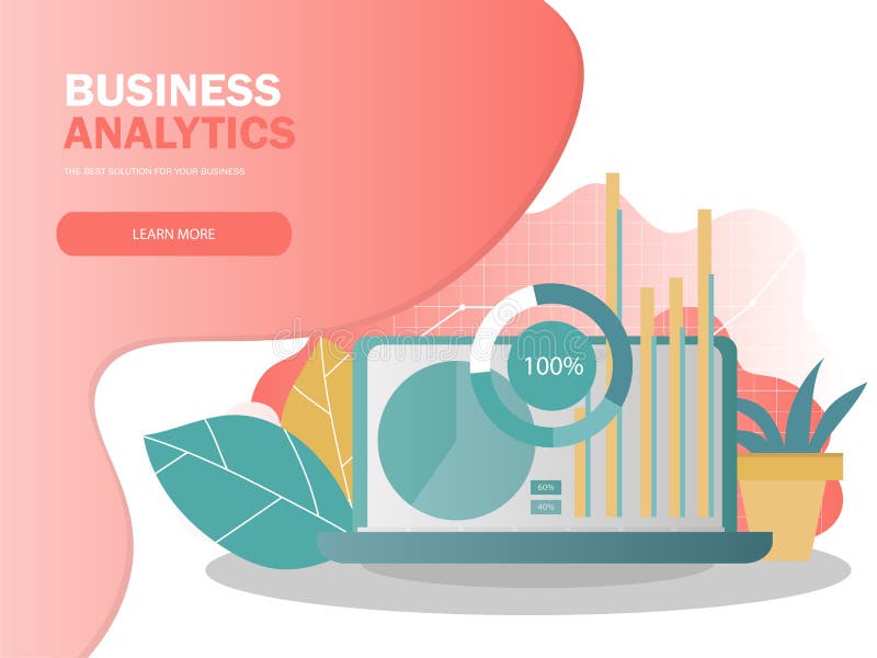 Data Analysis Concept. Can Use for Web Banner, Infographics Stock ...