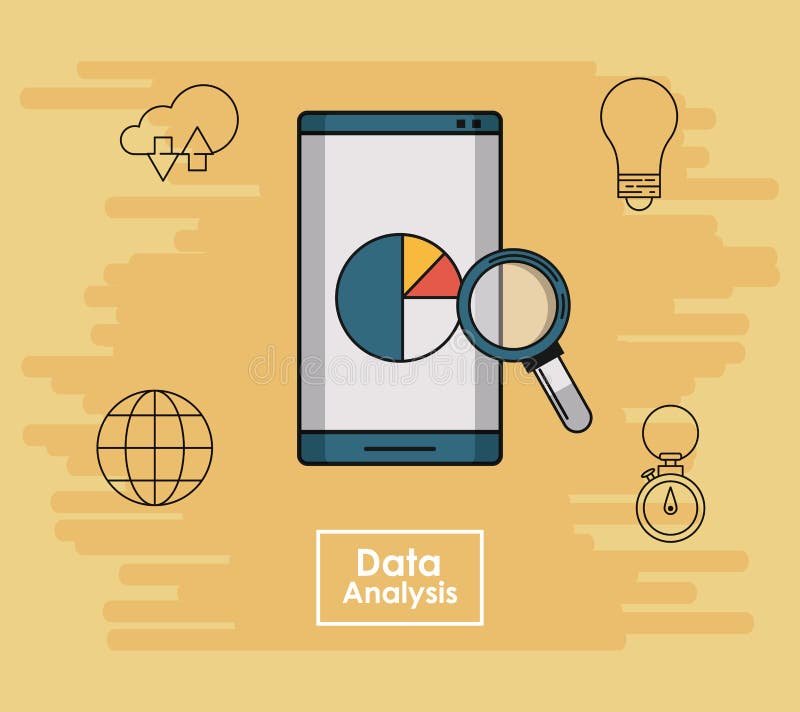 Data analysis concept stock vector. Illustration of modern - 116197592