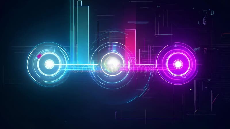 Data Analysis Concept with Infographic Charts and Graphs in Motion ...