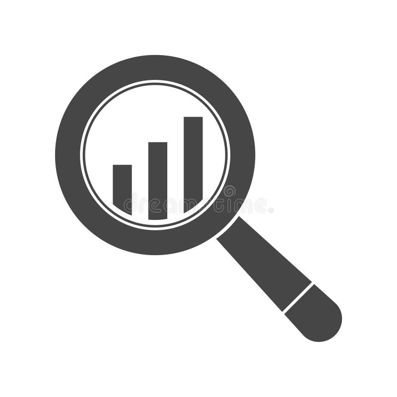 Data Analysis Concept on White Background Stock Vector - Illustration ...