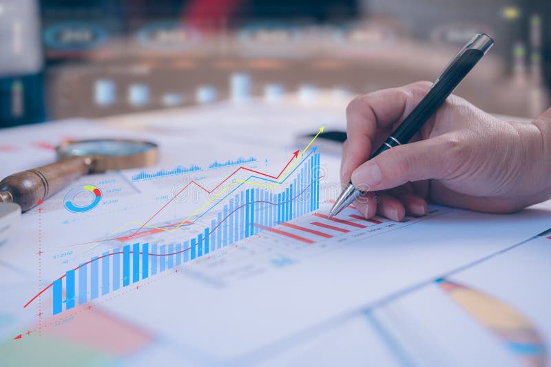 Data Analysis Document Data System Report HR Technology Concept Stock ...