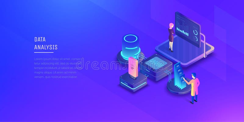 Data Analysis. Experts Analyze the Data of the System. Data Management ...