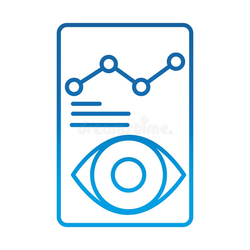 Chart Development with an Arrow Stock Vector - Illustration of vector ...