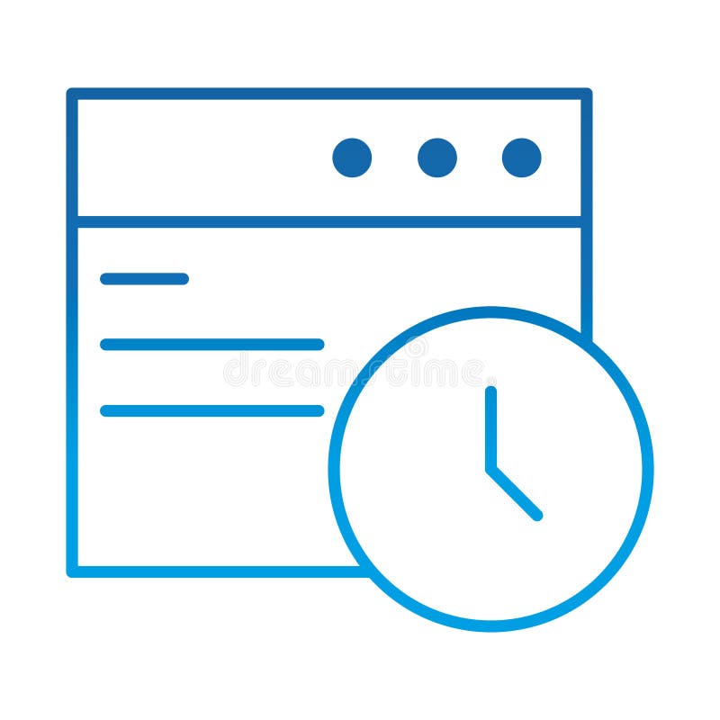 Website Marketing And Brainstorming Icons Stock Vector - Illustration ...