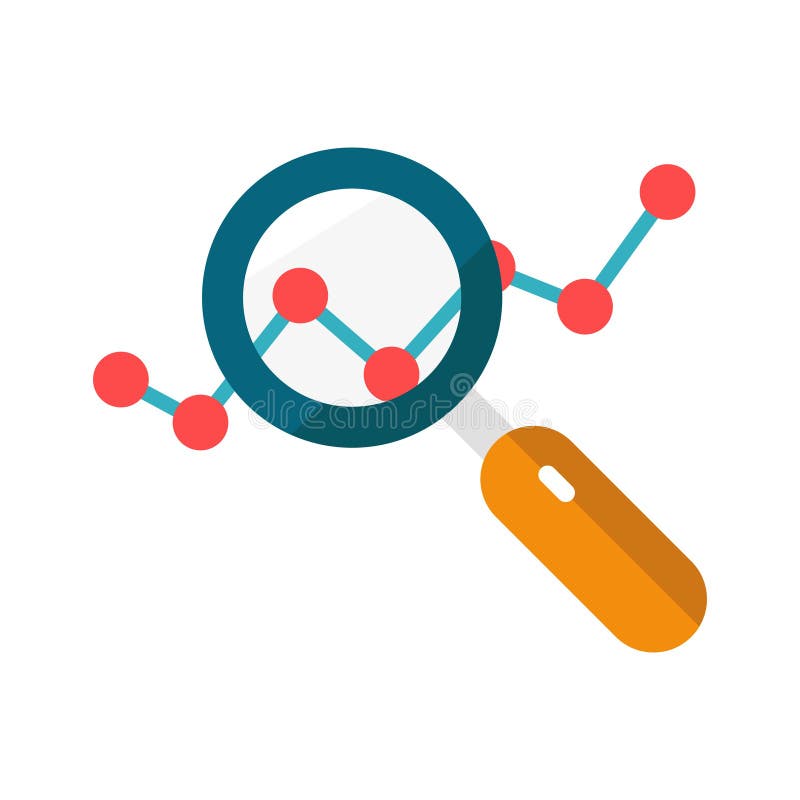 Data Analysis Flat Clipart Vector Illustration Stock Vector ...